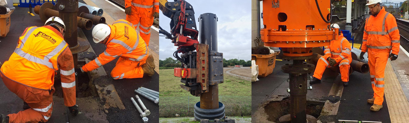 Piling - Piled foundations on a vast range of projects and environments.